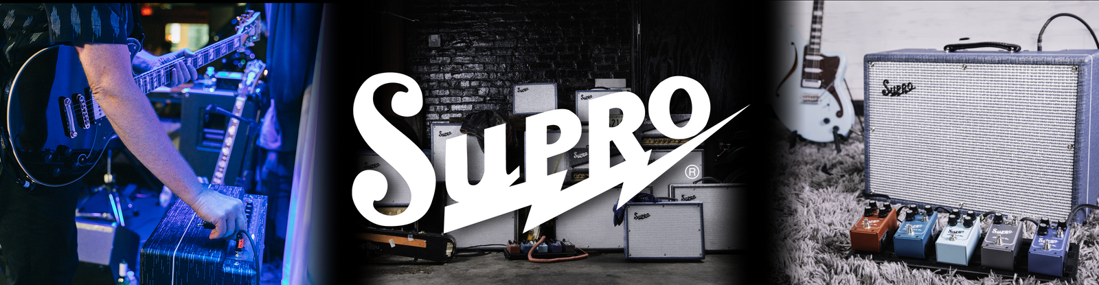 Supro Amps and Pedals - Heartbreaker Guitars
